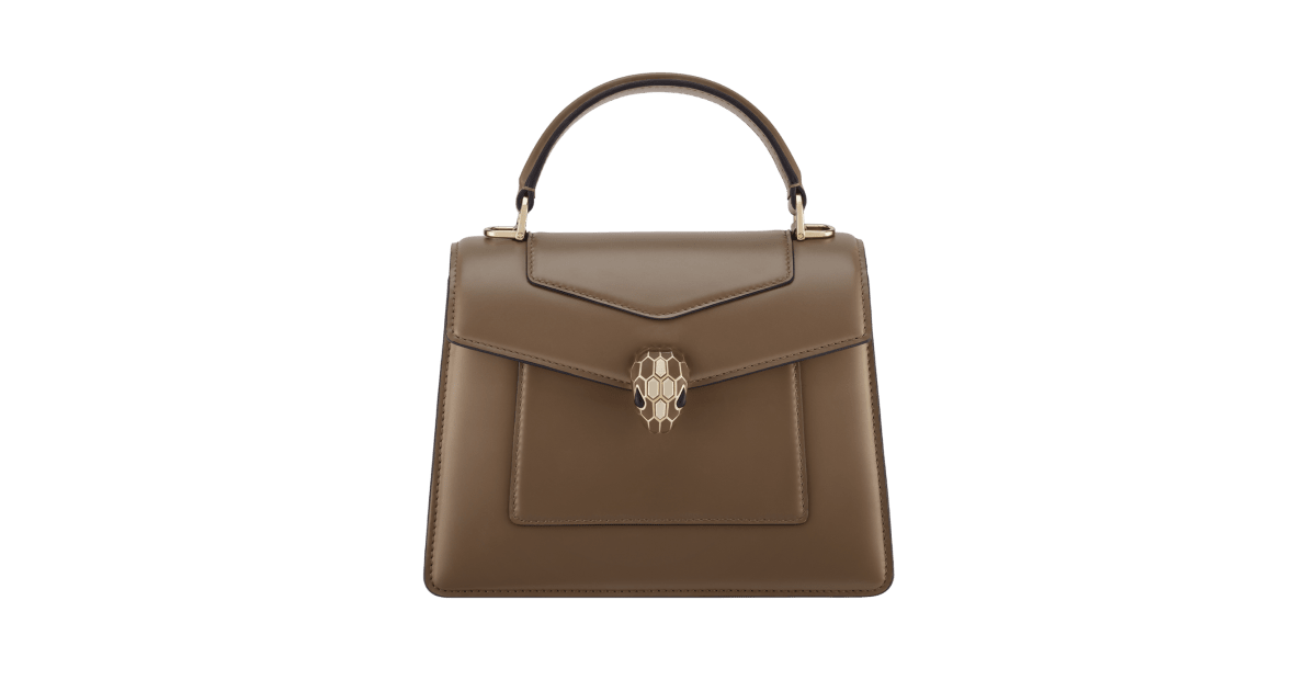 Serpenti Forever Medium Top Handle Bag 293665 | Bulgari